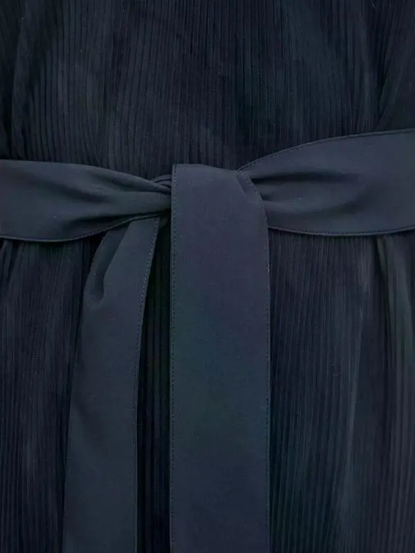 Armani Exchange Sleeveless Belted Dress