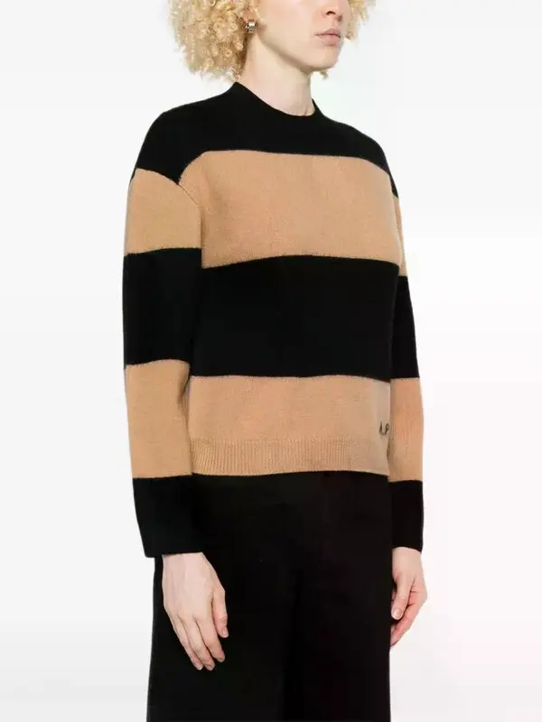 A.p.c. Striped Wool Sweater