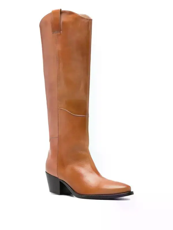 P.a.r.o.s.h Knee-high Leather Boots