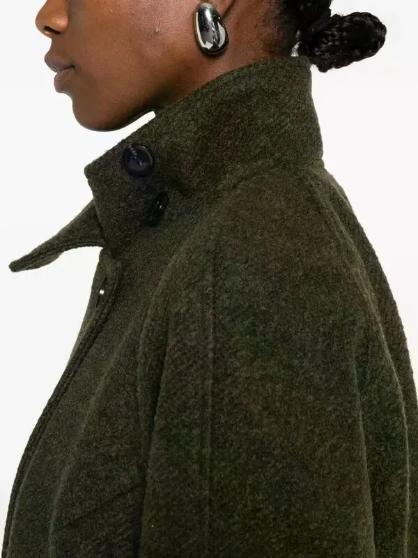 Samsøe Samsøe High-neck Fitted Jacket