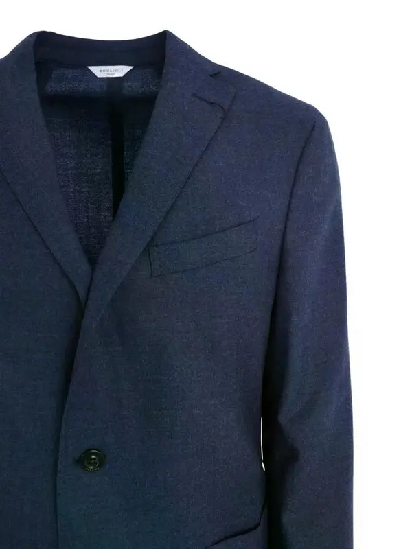 Boglioli Three-button Patch-pocket Jacket