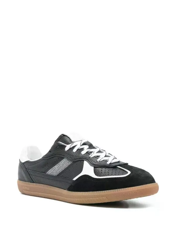 ALOHAS Leather Lace-up Sneakers - Blue