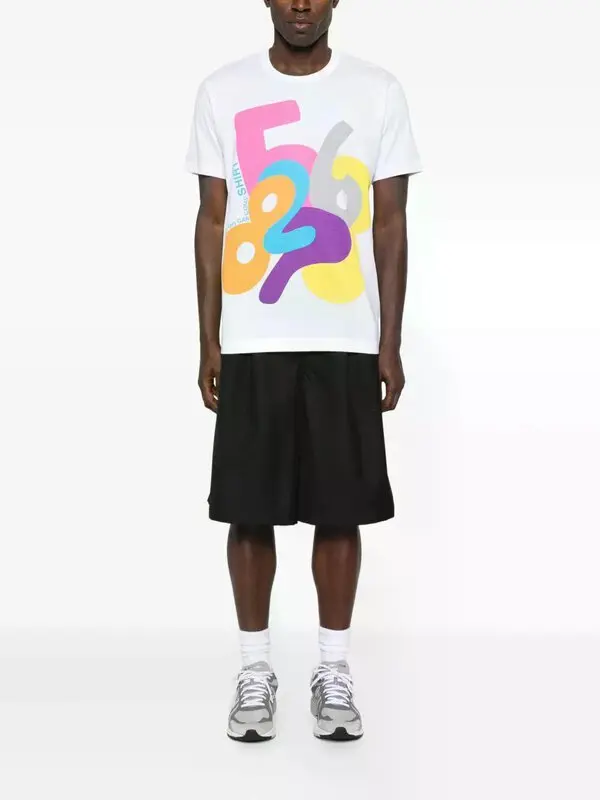 Comme Des Garçons Number Print T-shirt