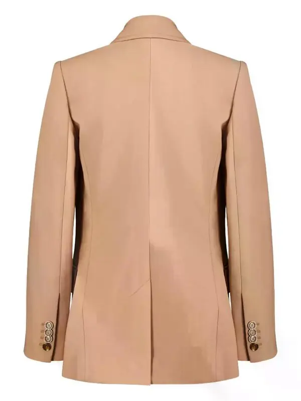 Zimmermann Double-breasted Wool Blazer - Neutrals