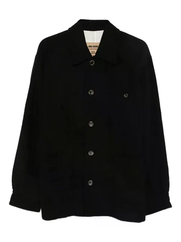 UMA WANG Button-fastening Patch-pocket Jacket