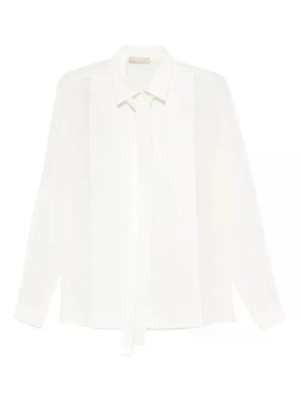 Elie Saab Pleated Shirt