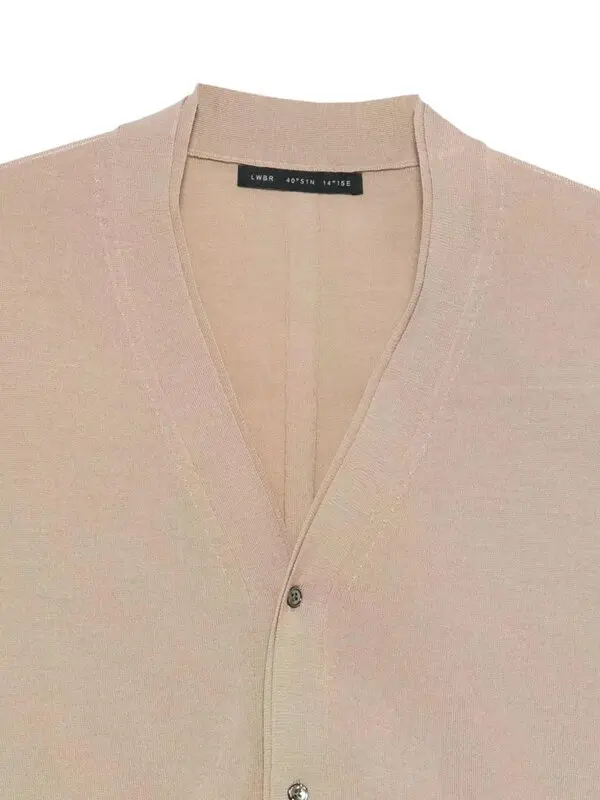LOW BRAND V-neck Button Cardigan