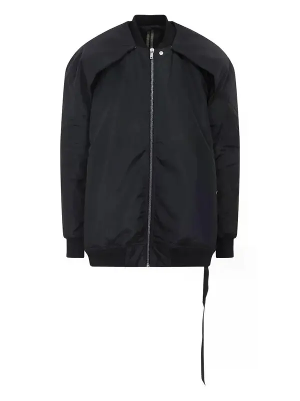 Rick Owens Padded Zip-front Bomber Jacket - Black