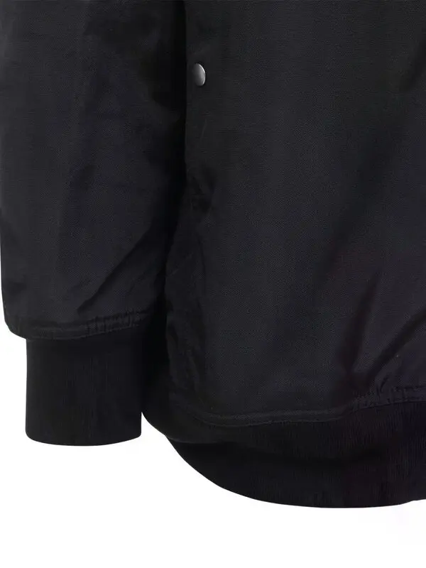 Rick Owens Padded Zip-front Bomber Jacket - Black