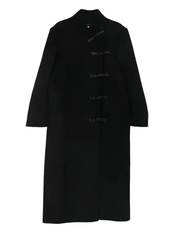 RÓHE Band-collar Toggle Coat
