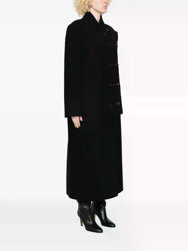 RÓHE Band-collar Toggle Coat