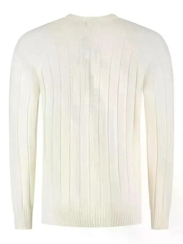 GRAN SASSO Ribbed Crew-neck Sweater