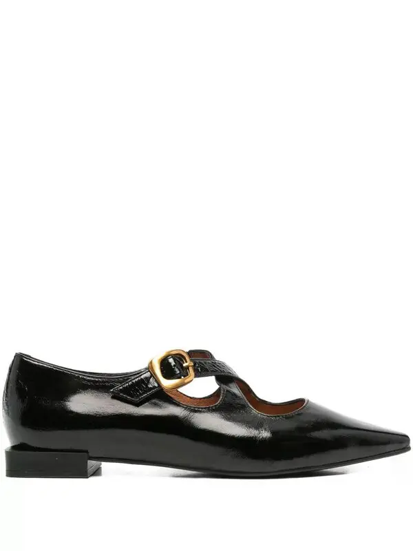 ANGEL ALARCON Venice Buckled Ballet Flats