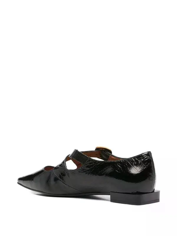 ANGEL ALARCON Venice Buckled Ballet Flats