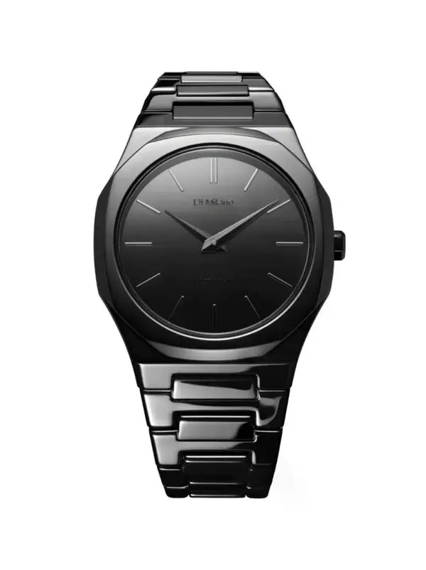 D1 MILANO Ultra Thin Watch - Black