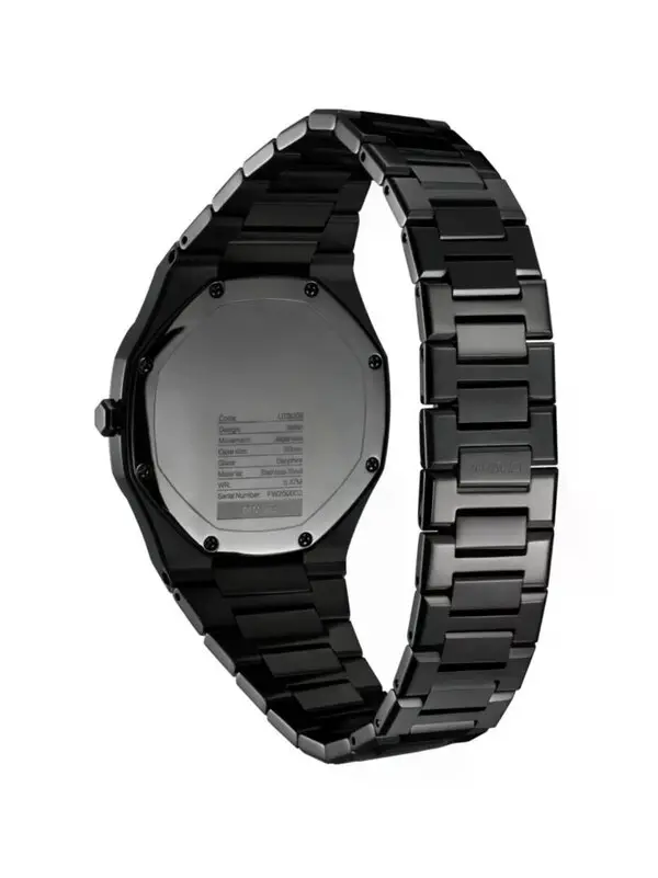 D1 MILANO Ultra Thin Watch - Black