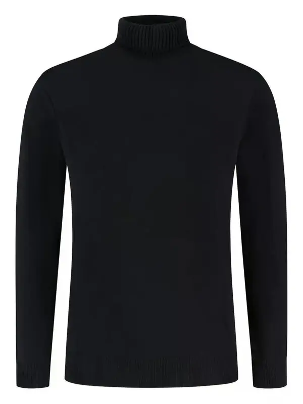 DORIANI Turtleneck Sweater - Black