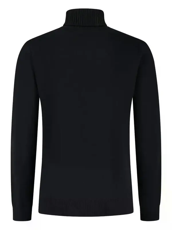 DORIANI Turtleneck Sweater - Black
