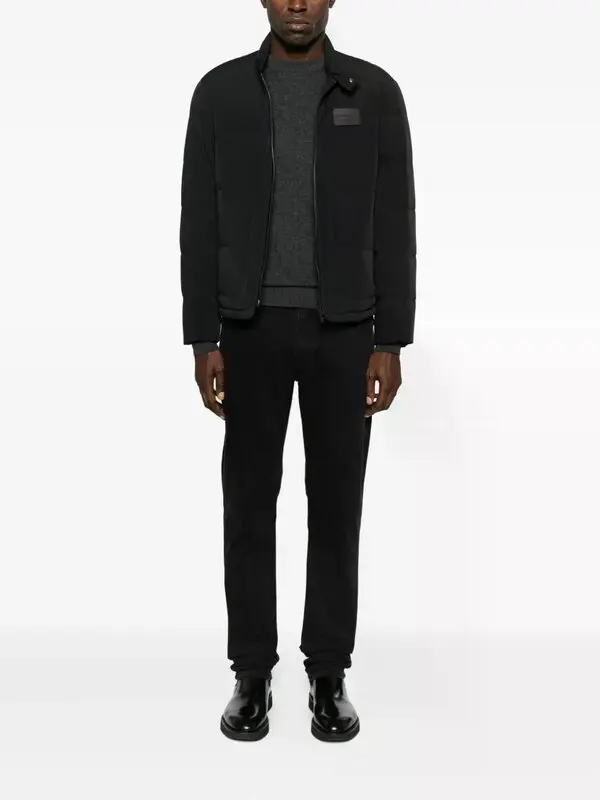 Emporio Armani Textured Crew-neck Sweater