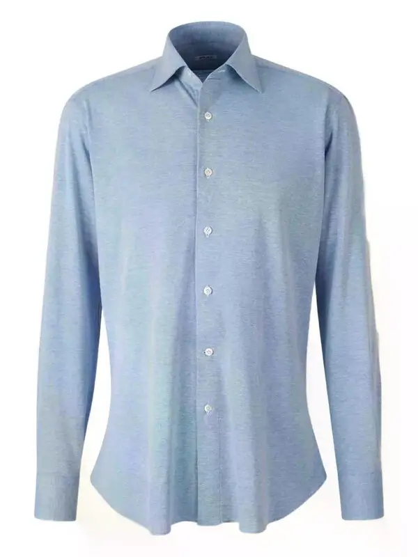 FRAY Long-sleeve Shirt - Blue