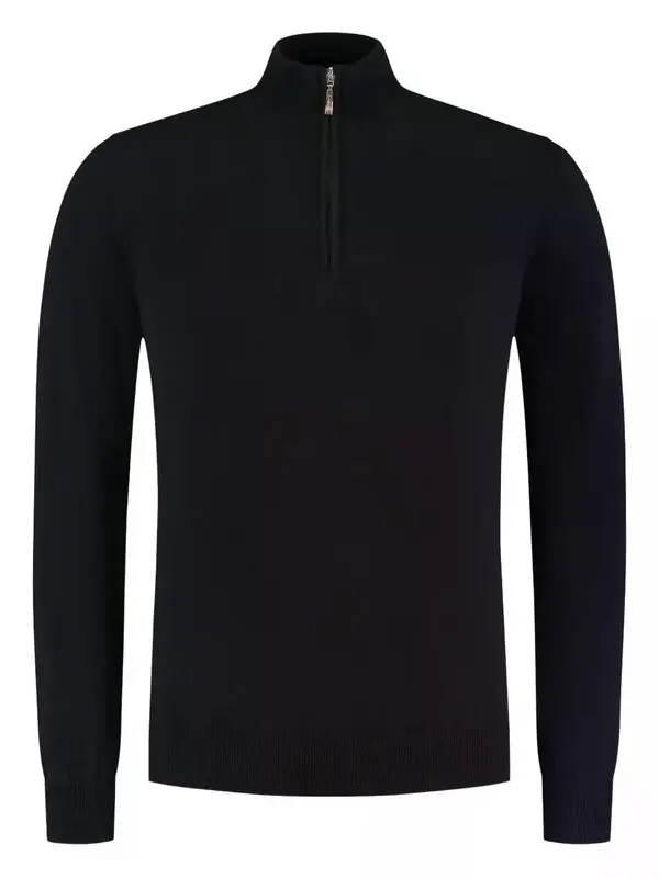DORIANI Half-zip Sweater