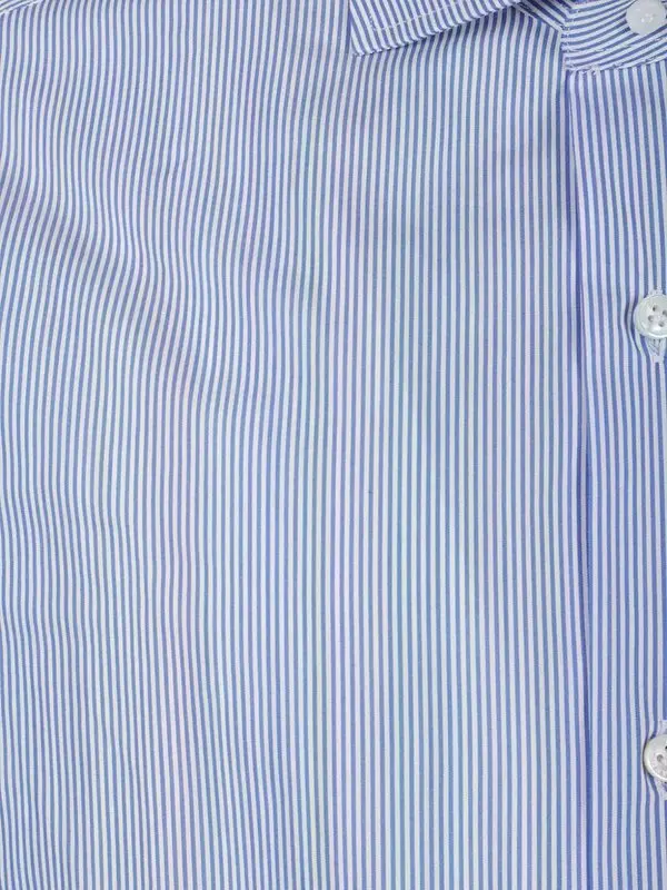 BARBA NAPOLI Pinstripe Cotton Shirt
