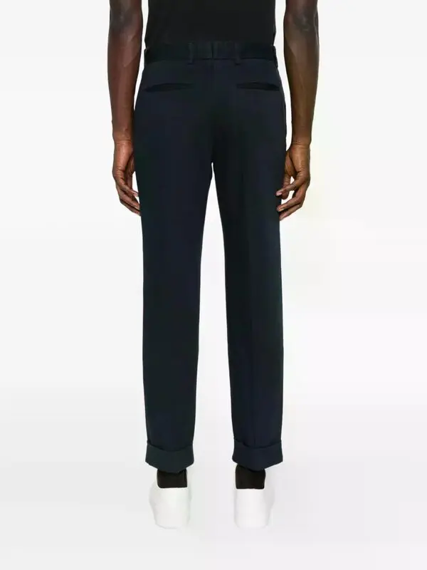 Incotex Pleated Cuffed-hem Trousers