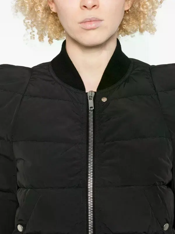 Rick Owens Quilted Zip-up Puffer Jacket