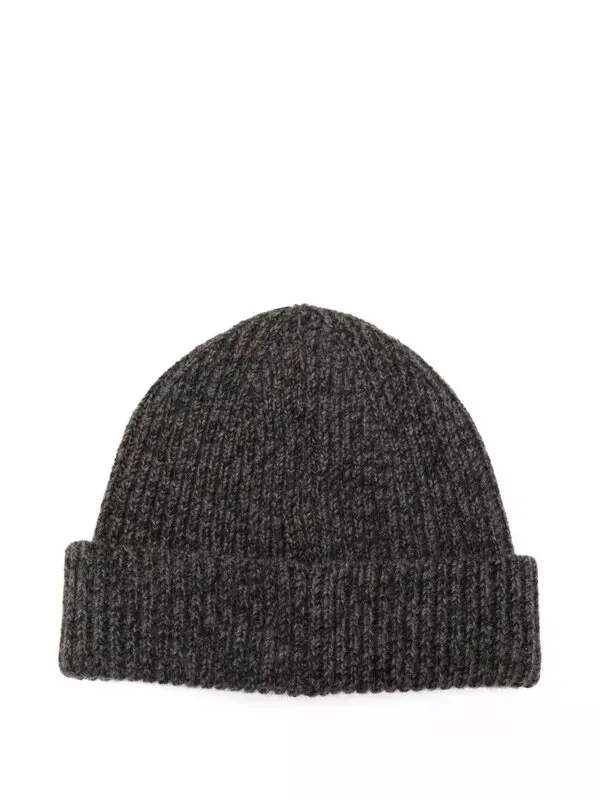 Agnona Ribbed Cashmere Beanie