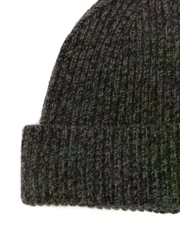 Agnona Ribbed Cashmere Beanie