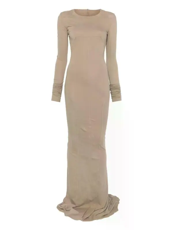 Rick Owens Long Sleeve Dress - Neutrals