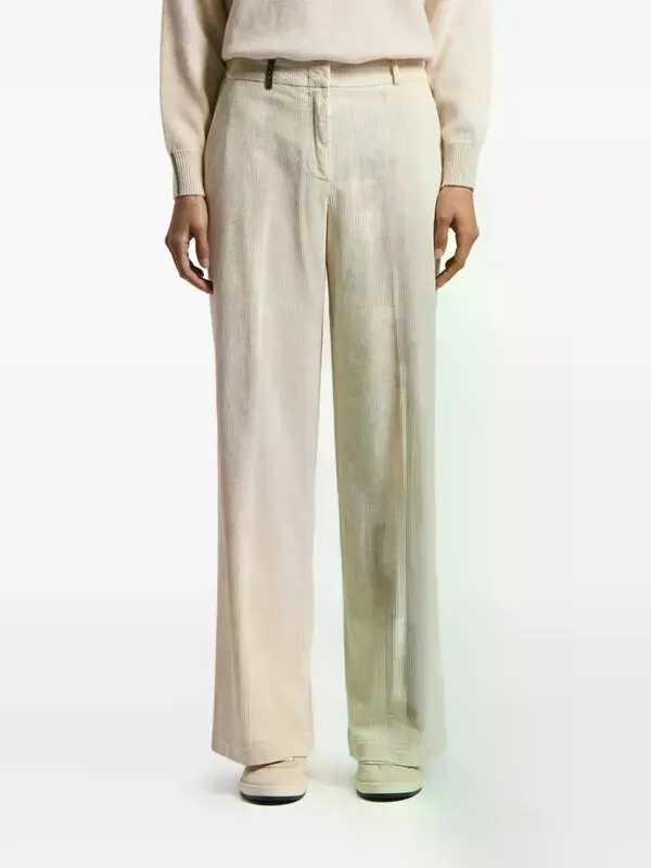 Peserico Corduroy Trousers - Neutrals
