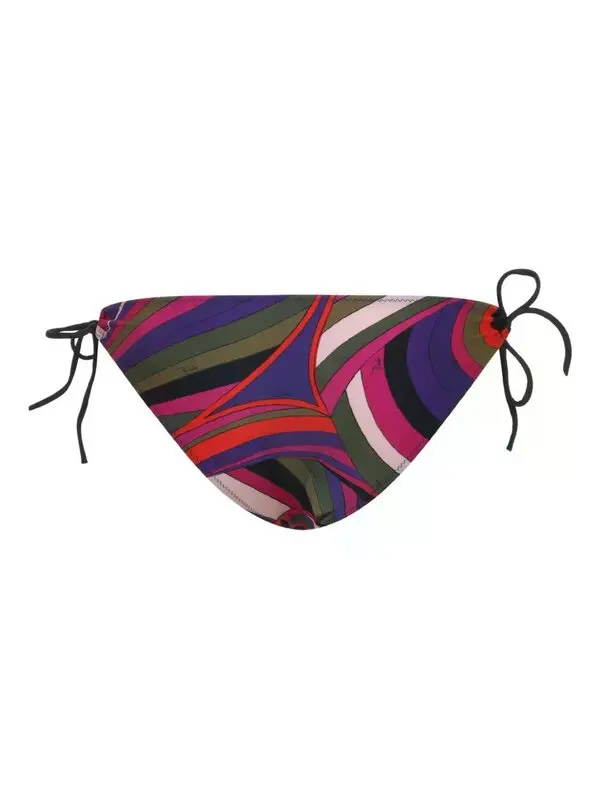 Emilio Pucci Iride-print Bikini Bottom
