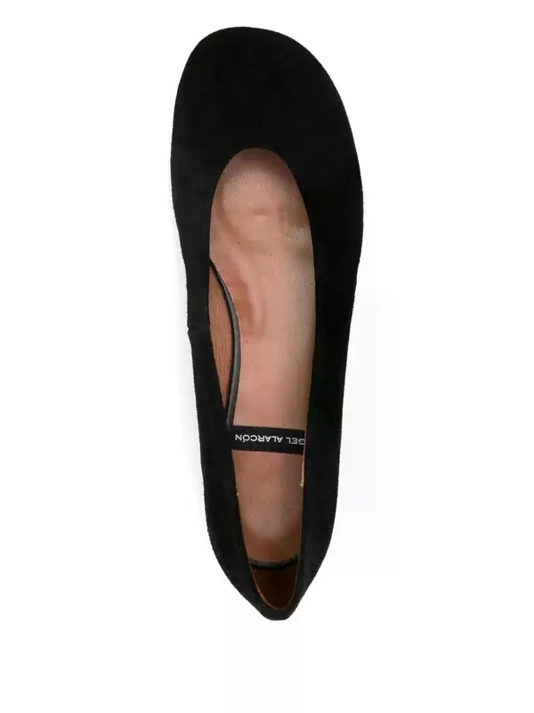 ANGEL ALARCON Katya Leather Ballet Flats