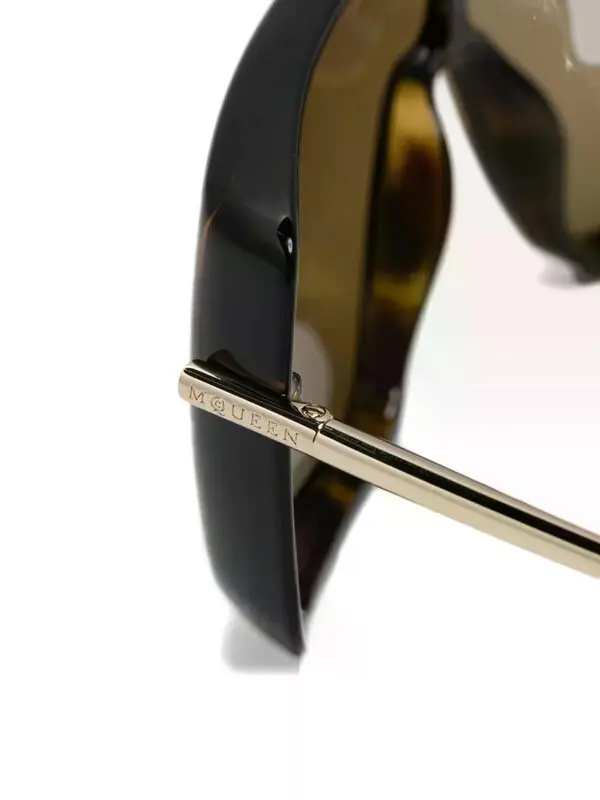 Alexander McQueen Geometric-frame Sunglasses
