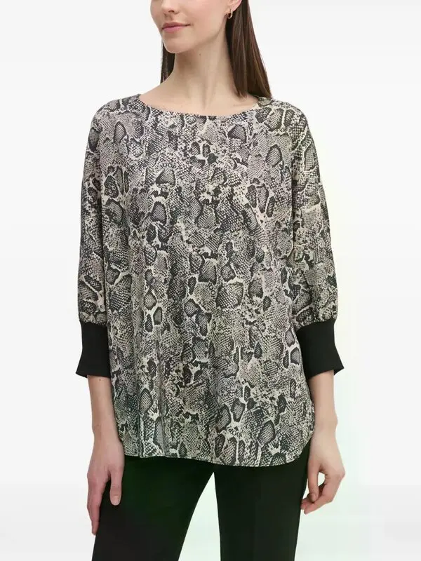 JOOP! Snakeskin-print Blouse