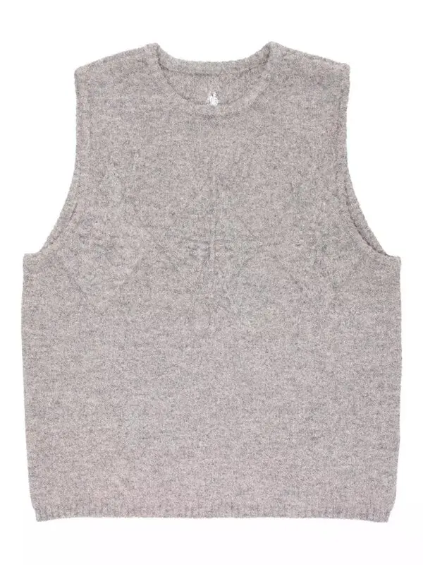 ADER ERROR Cable-knit Sleeveless Sweater