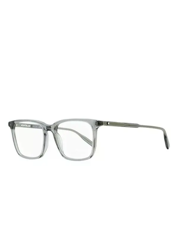 Montblanc Rectangular-frame Glasses - Grey