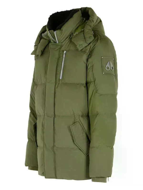 Moose Knuckles Everest Fleece-lined Down Coat - Green