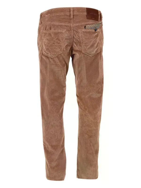 Jacob Cohen Nick Corduroy Five-pocket Trousers - Brown