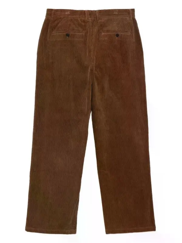 DUNST Corduroy Straight-leg Trousers