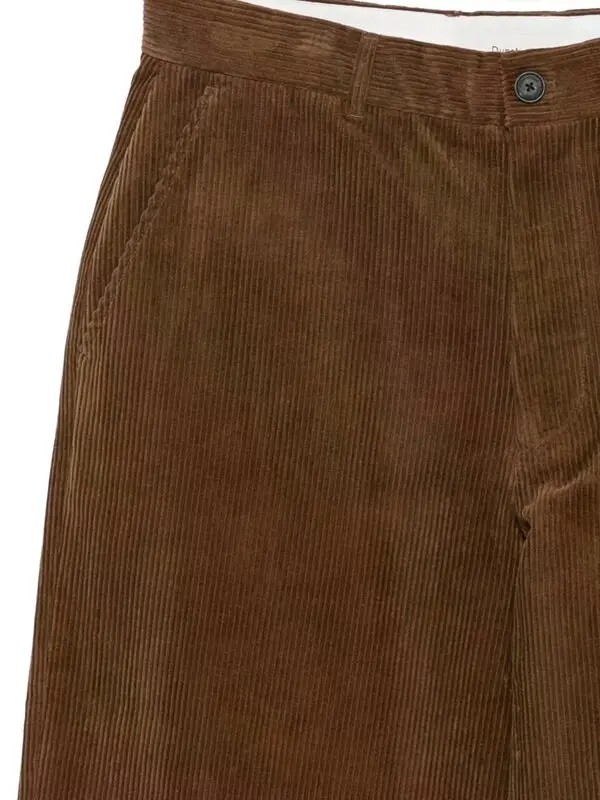 DUNST Corduroy Straight-leg Trousers