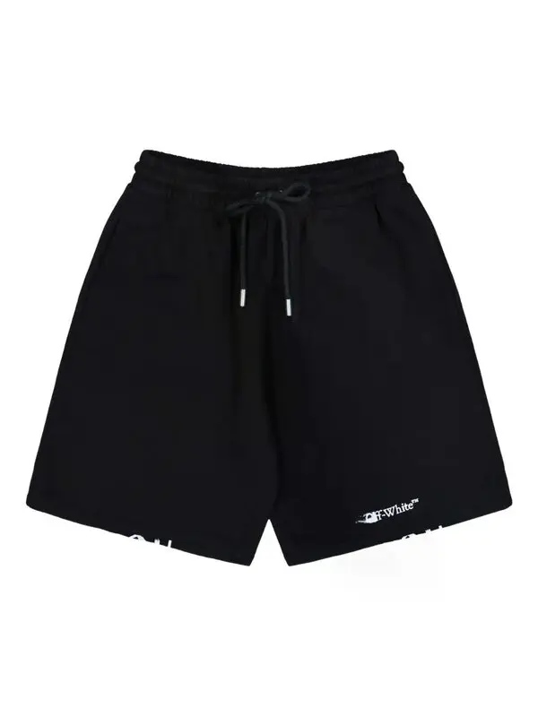 Off-White Ink Arrow Printed Track Shorts
