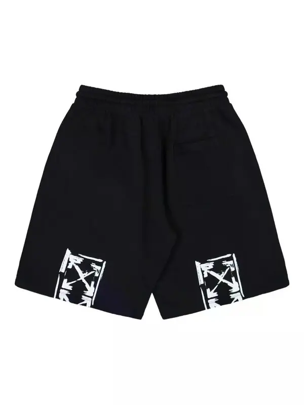 Off-White Ink Arrow Printed Track Shorts