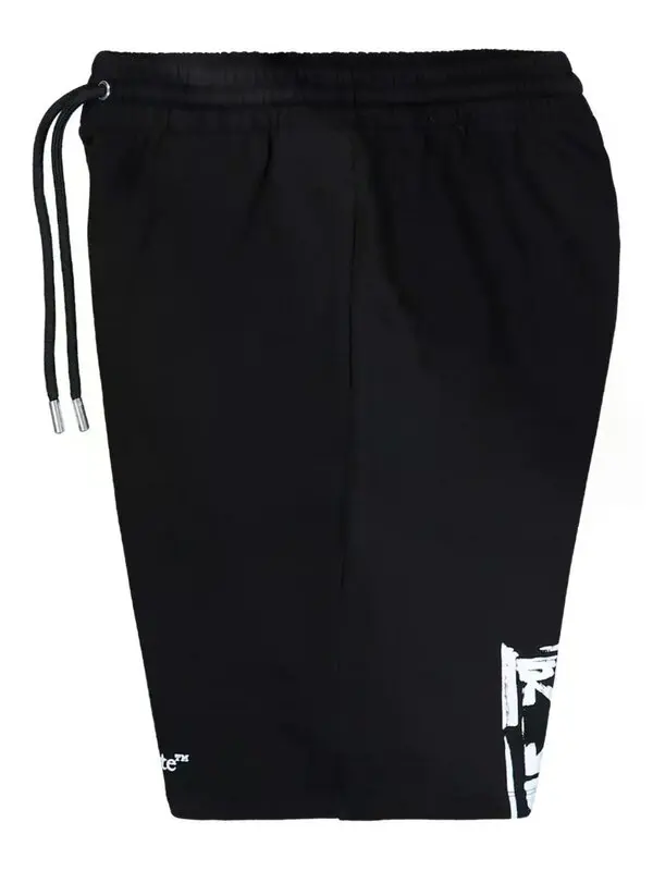 Off-White Ink Arrow Printed Track Shorts