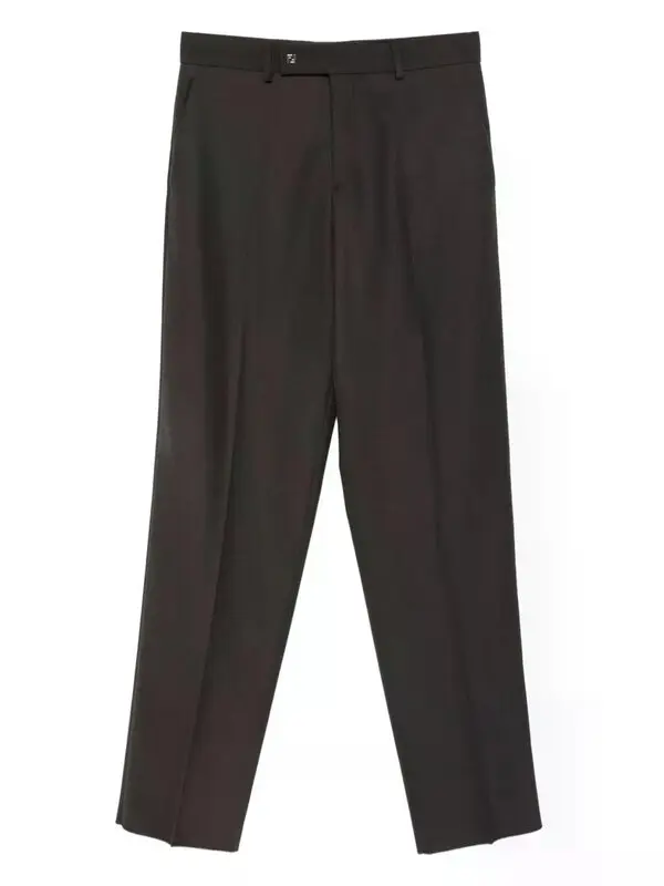 Fendi Straight-leg Trousers - Brown