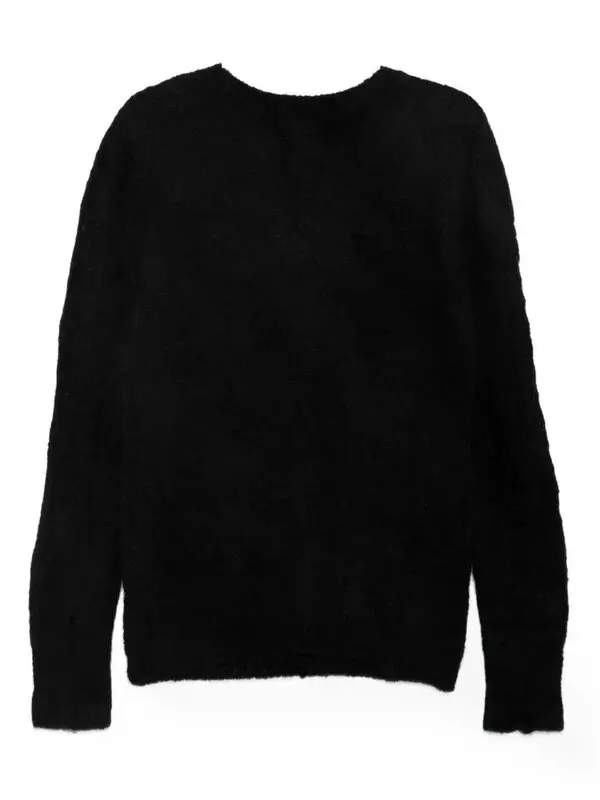 THOM KROM Alpaca Wool-blend Cable Knit Sweater