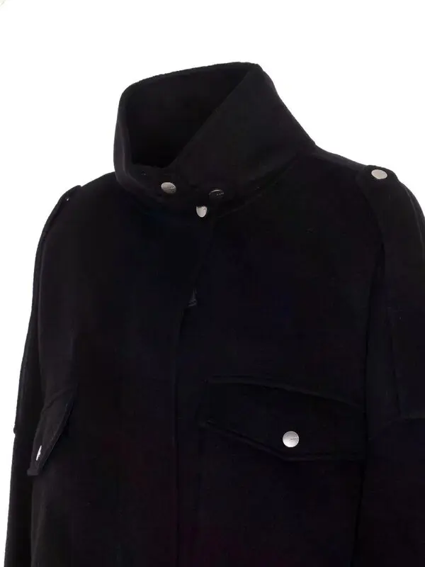 Pinko Zip-up Wool-blend Jacket