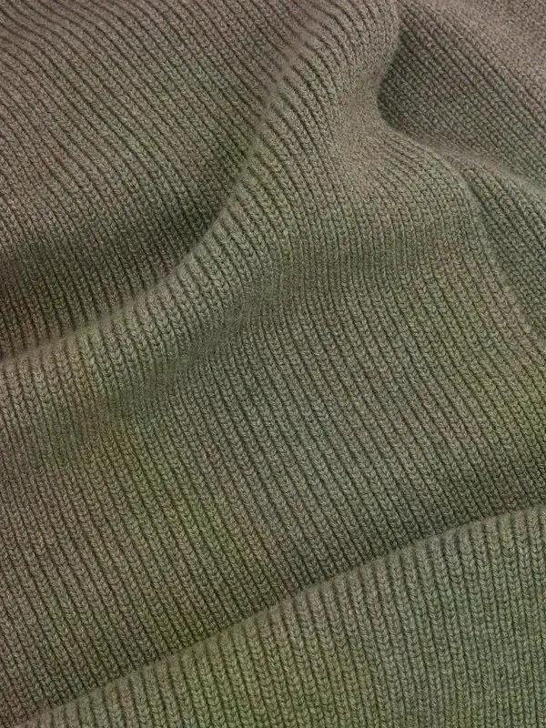 YVES SALOMON Ribbed Cashmere Scarf