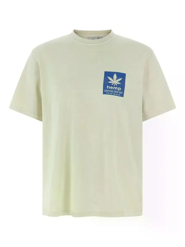Gramicci Leaf-print T-shirt